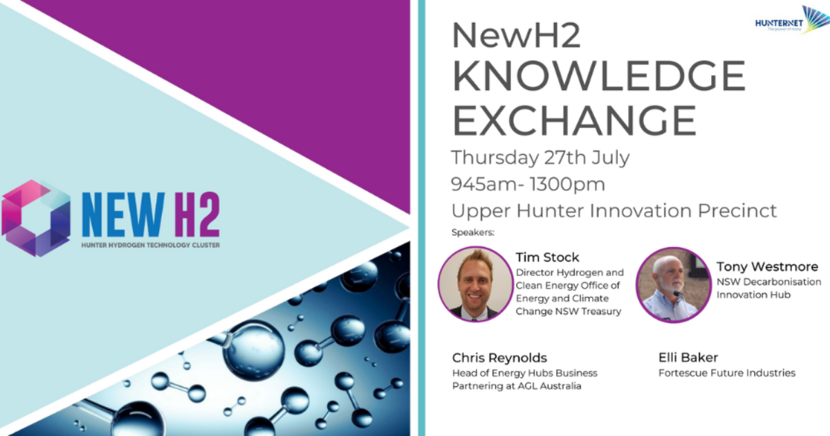 July hydrogen knowledge exchange… | Energy & Resources Knowledge Hub