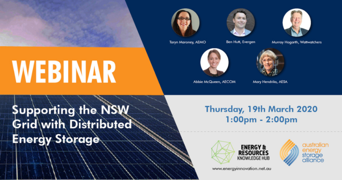 Supporting the NSW Grid with… | Energy & Resources Knowledge Hub